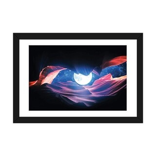 iCanvas "Grand Canyon with Space - Full Moon Collage I" by Tenyo Marchev - Bed Bath & Beyond ...